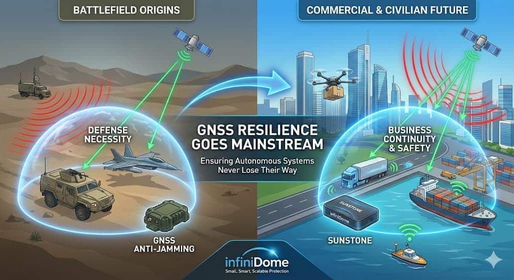 What is GNSS Jamming and How Does Anti-Jamming Work? | infiniDome
